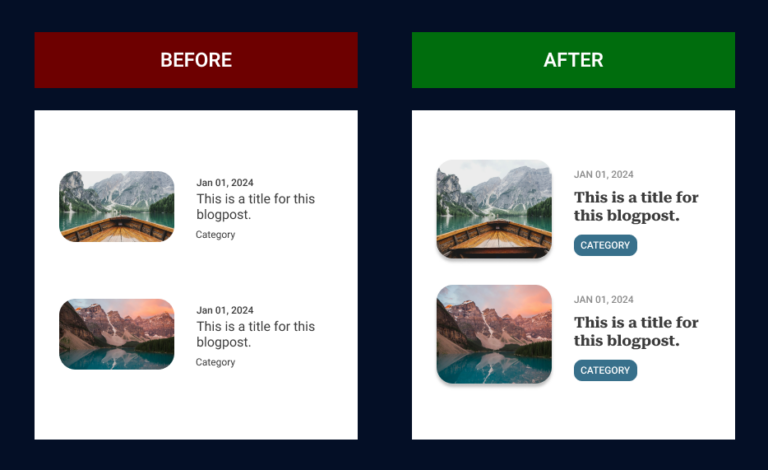 Transform Content Blocks Using Visual Hierarchy Design Principles – Aminuet